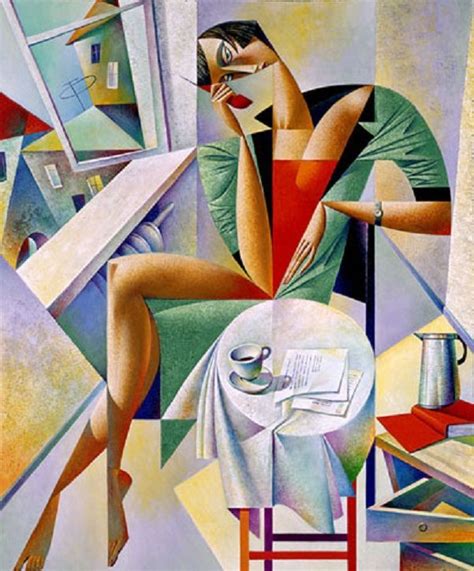 Соблазнительный кубизм художника Георгия Курасова Идеи и вдохновение в журнале Ярмарки Мастеров