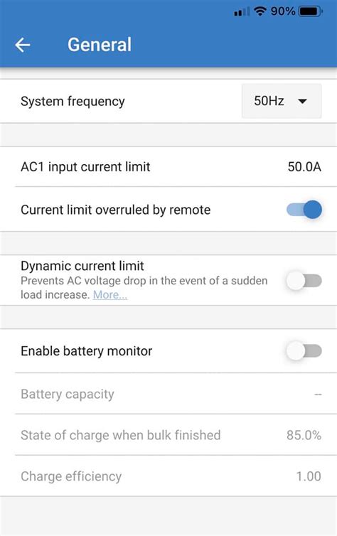 Setting A Multi Plus 3000 24 70 To Shutdown Inverter Based On Soc Victronenergy