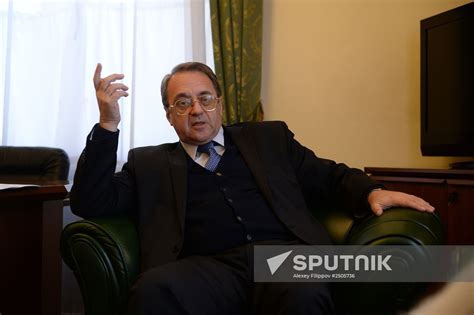 Interview with Russian Deputy Foreign Minister Mikhail Bogdanov ...