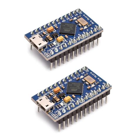 mua pro micro atmega32u4 pre soldered headers microcontroller board
