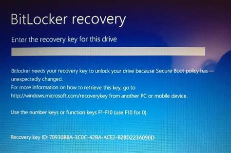 BitLocker Keeps Asking For Recovery Key On Windows