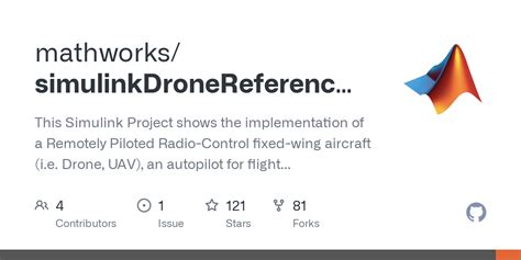 Github Mathworks Simulinkdronereferenceapp This Simulink Project Shows The Implementation Of