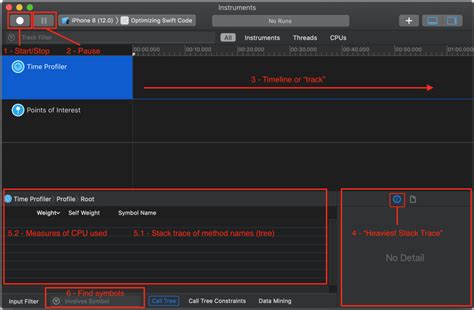 Using Xcode Instruments Time Profiler Template To Optimize Swift Code IOS Brain