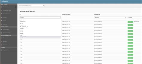 No Profiles Are Available Papermc Missing Issue Hexparrot Mineos Node GitHub