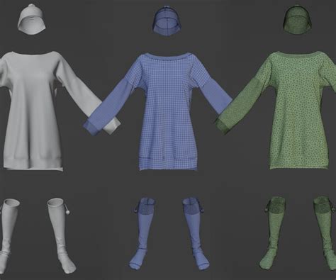 Artstation Christmas Lilo And Scrump Obj Zprj Game Assets