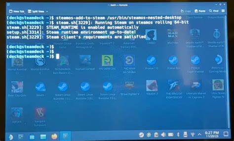 Access Desktop Mode From Game Mode On Steam Deck