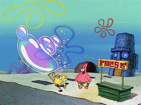 Spongebob Bubble Blowing