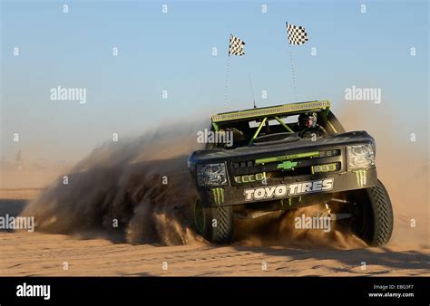 Bj Baldwin Hits The Sand Drags With The Monster Trophy Truck Friday As