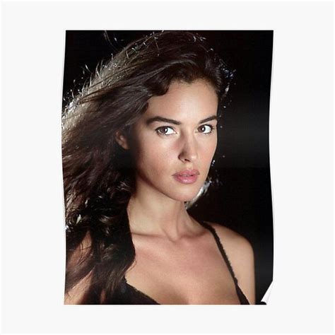 Monica Bellucci Poster Poster For Sale By Norbie8 Redbubble