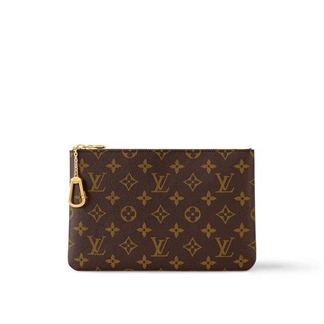 S Key Pouch Luxury Monogram Canvas Brown Louis Vuitton