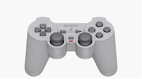 Ps Dual Shock Controller D Model TurboSquid