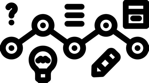 cognitive load ux ui design line icon royalty free vector