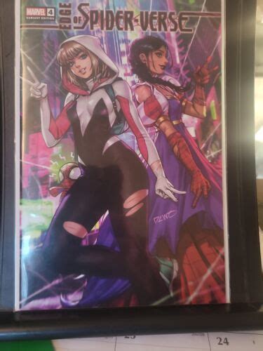 🔥🕷 Edge Of Spider Verse 4 Derrick Chew 616 Spinstress Trade Dress