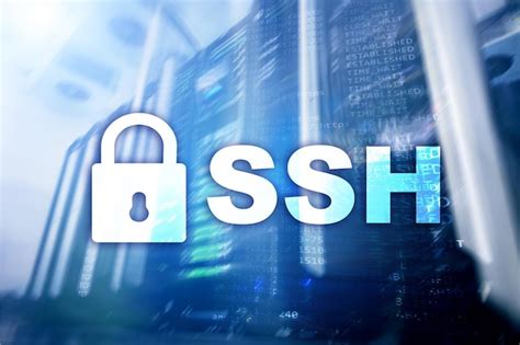 Premium Photo Ssh Secure Shell Protocol And Software Data Protection Internet And