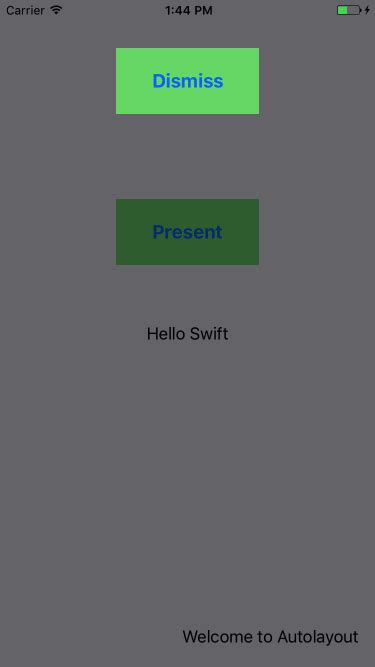 Ios Issue While Presenting New View Controller Having Transparent Background With Transition