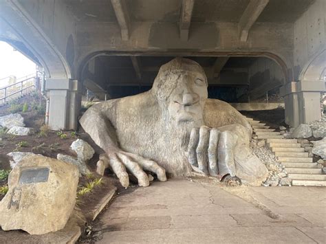Fremont Troll Seattle Washington Atlas Obscura
