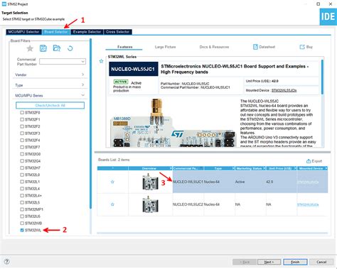 Using The Low Level Sub GHz Radio Driver For The STM32WL Series Development Boards Kits