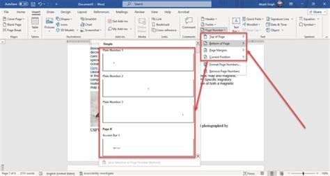 How To Add Page Numbers In Word