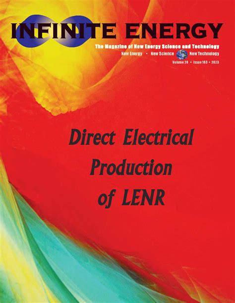 Direct Production Of Electricity Infinite Energy Replication