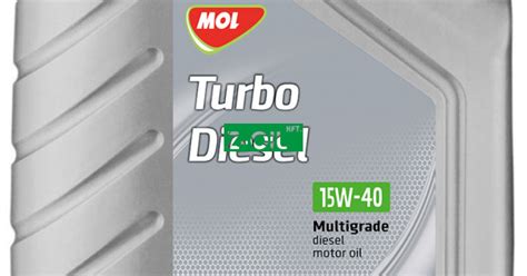 MOL TURBO DIESEL 15W40 4L