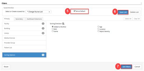 Manage Ewssepsis Dashboard Set Up