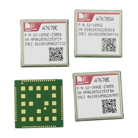 Simcom Lte Cat Module A Sa A E A C China Manufacturer