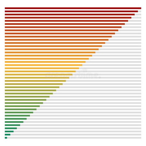Bar Chart Bar Graph Interface Element With Low And High Levels Stock Vector Illustration Of