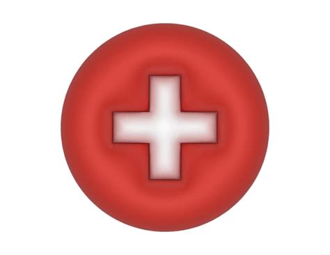 Premium Vector 3d Switzerland Flag Circular