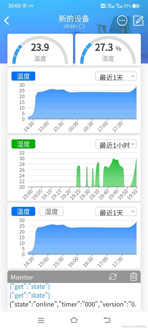 esp8266 dht11 blinker温湿度显示 blinkernumber csdn博客