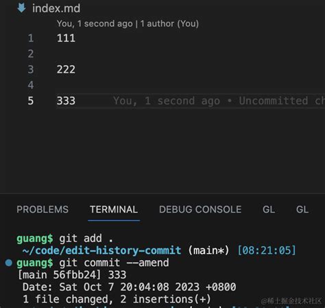 修改 git 的历史 commit，你能想到几种方案？ 知乎