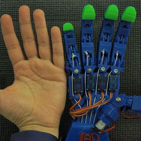 Lad Robotic Hand V20 Complete Kit Arduino Code And Instructions Easy