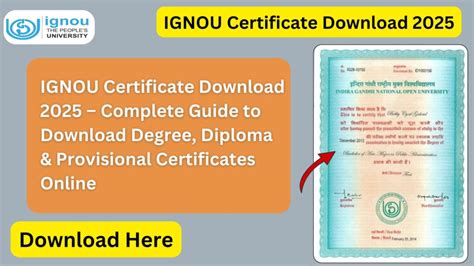 Ignou Marksheet Download 2025 Complete Guide