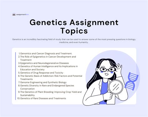 Topics For Your Genetics Assignment Assignmentbro