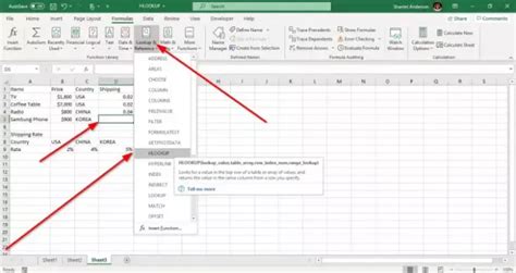 Microsoft Excel에서 Hlookup 함수를 사용하는 방법