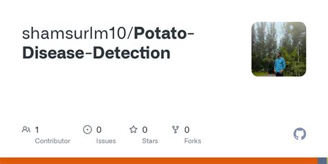 Github Shamsurlm Potato Disease Detection