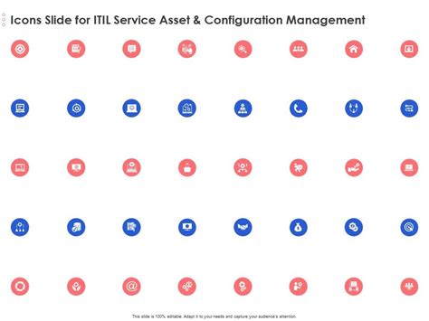 Icons Slide For Itil Service Asset And Configuration Management Ppt Powerpoint Presentation