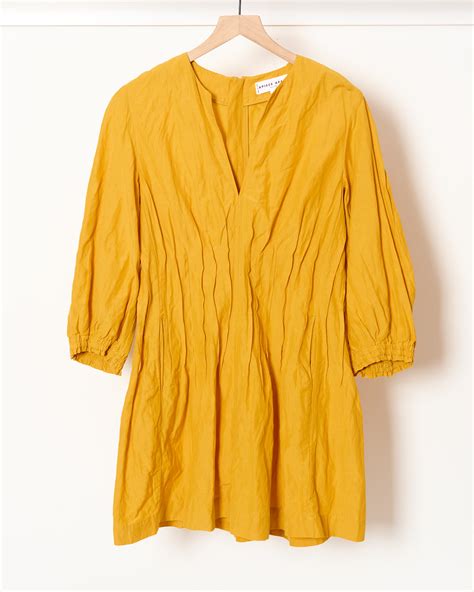 Rocca Pleat Mini Lemon French Italian