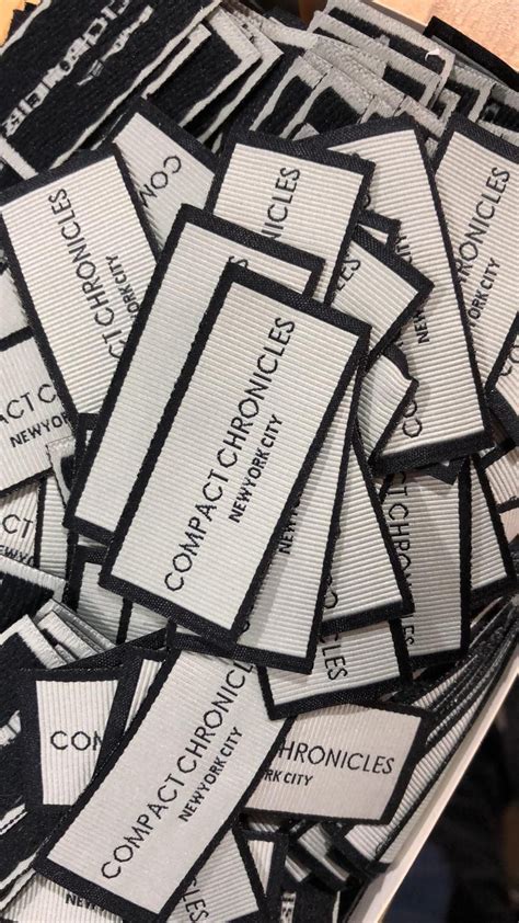 Woven Printed Garment Labels Woven Labels Uk Custom Woven Clothing