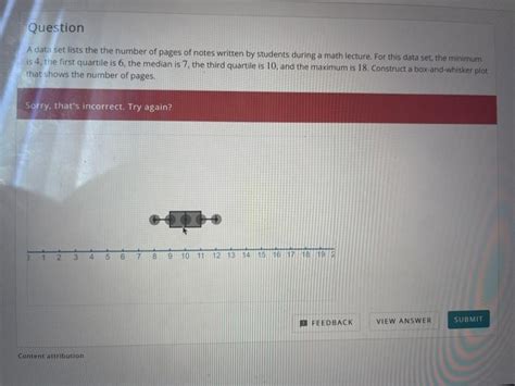 Solved Question A Data Set Lists The The Number Of Pages Of