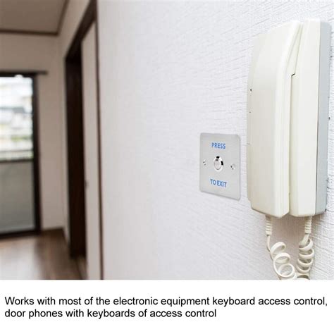 push to exit release touch button door exit access push button