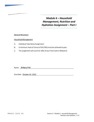 Module Assignment PSW Course Module Cognitive And Mental Health Issues And Brain