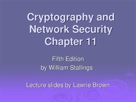 cryptography and network security chapter ppt download