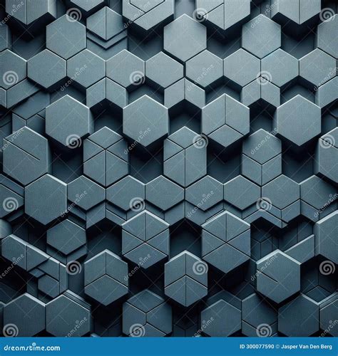 Abstract Hexagonal Pattern Texture Ai Generated Stock Illustration Illustration Of Texture