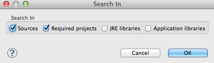 Regex Filter Eclipse S Open Call Hierarchy To Just My Company Project Stack Overflow