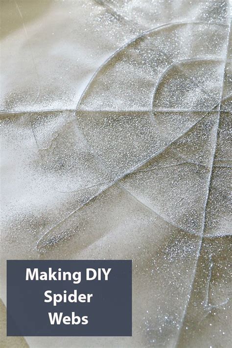 Hot Glue Removable Spider Webs Spider Web Spider Web Diy Spider Web Decoration
