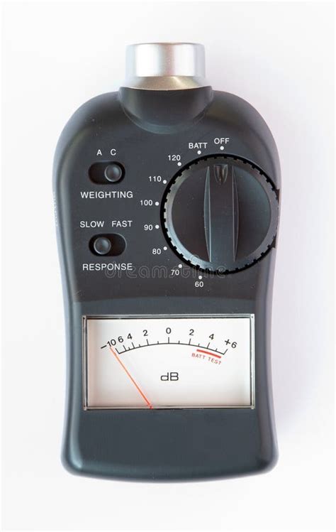 Sound Pressure Level Meter Stock Image Image Of Sound 204124481