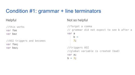 The Javascript Semicolon Fullstack Academy