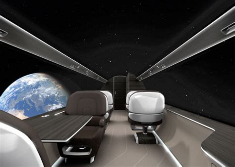 Ixion Windowless Private Jet By Technicon Design