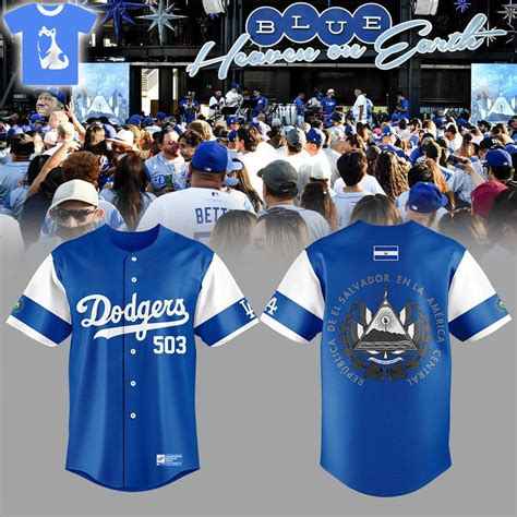 Limited Editon Los Angeles Dodgers Heritage Night Salvador Jersey