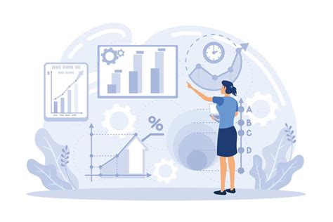 Technical Trader Analyzing Stock Chart Crypto Market Analysis